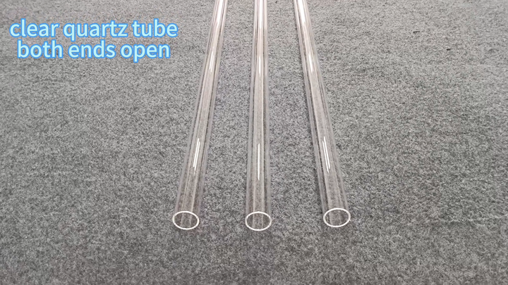 Clear Quartz Glass Pipe - High Temperature & Pressure Resistant