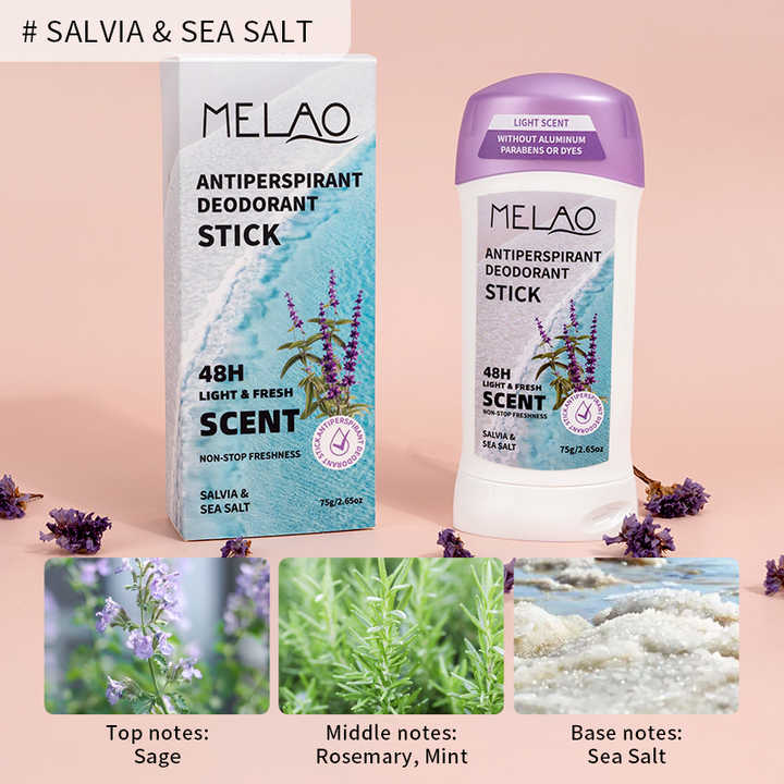 Melao Private Label Natural Antiperspirant Deodorant