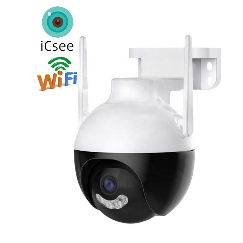 Icsee PTZ 2MP 4K 8MP Color Night Vision CCTV Security Camera
