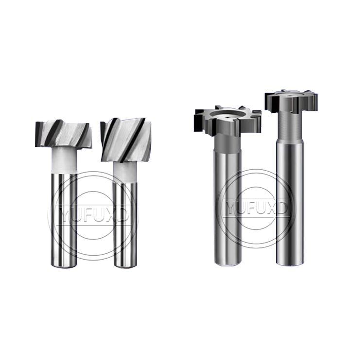 YUFU Diamond T-shaped square tooth CNC aluminum milling cutter and ...