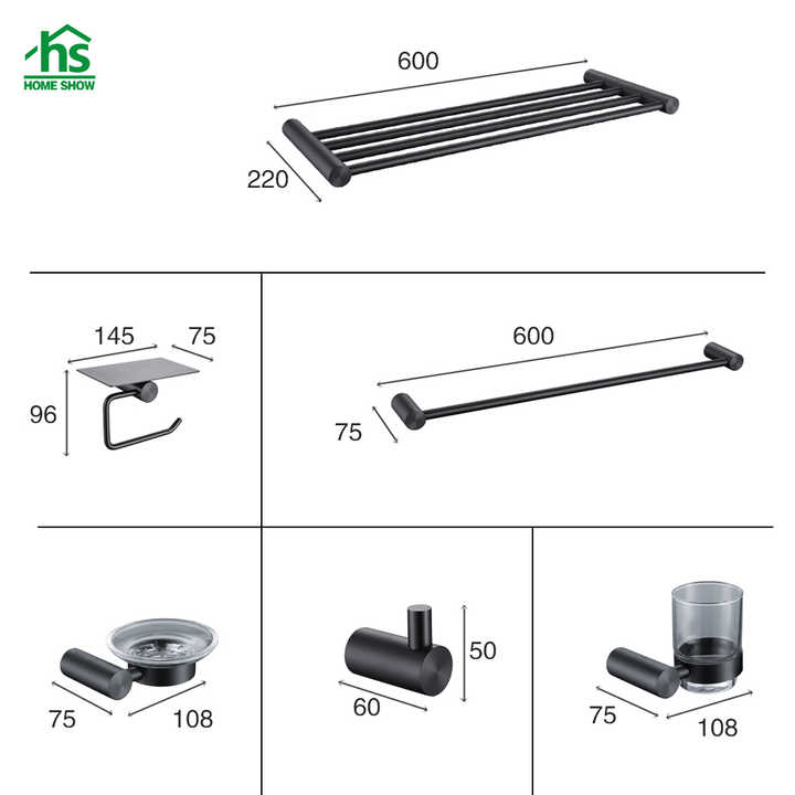 Sanitary Hardware Wall Mounted Hotel Toilet Bath Fittings Stainless ...