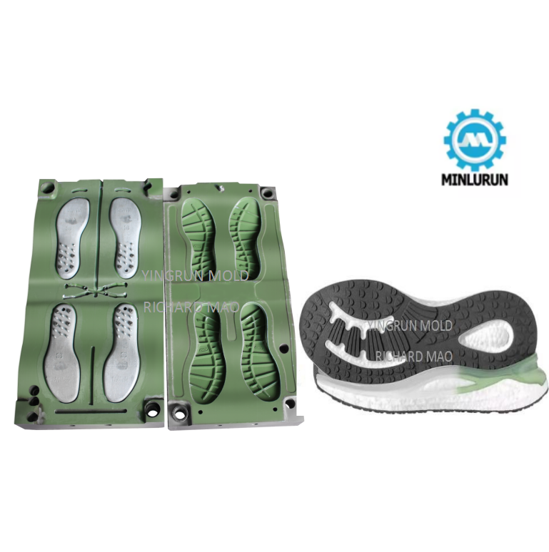 Stability Outdoor Shoe EVA Injection Sole Mould TPR Enhance Uneven ...