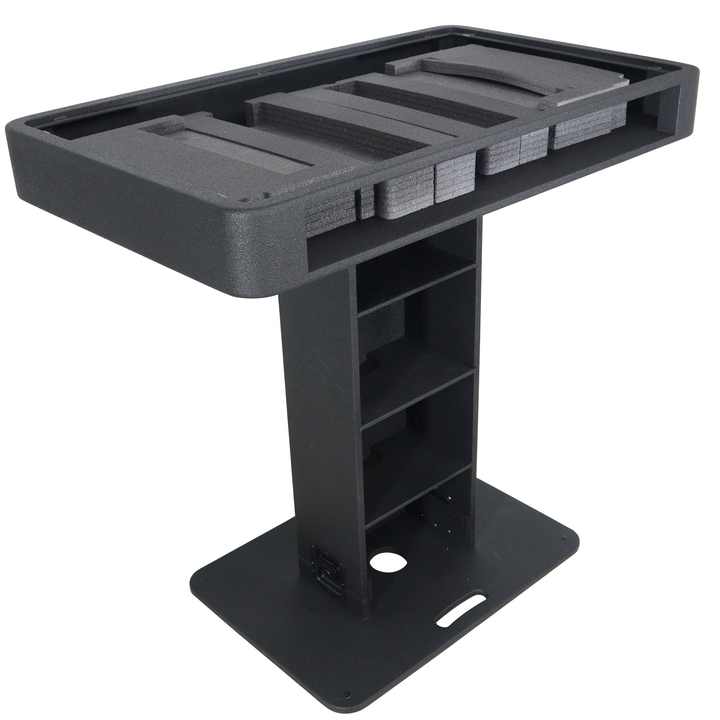 Black Finish DJ Control Tower Stand for Pioneer DDJ-REV7/XDJ-XZ/DDJ ...