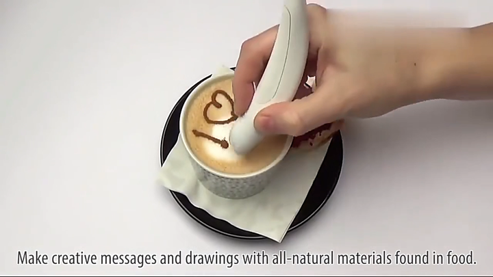 Portable Latte Art Pen for Coffee & Cake Designing – Easy-to-Use DIY ...