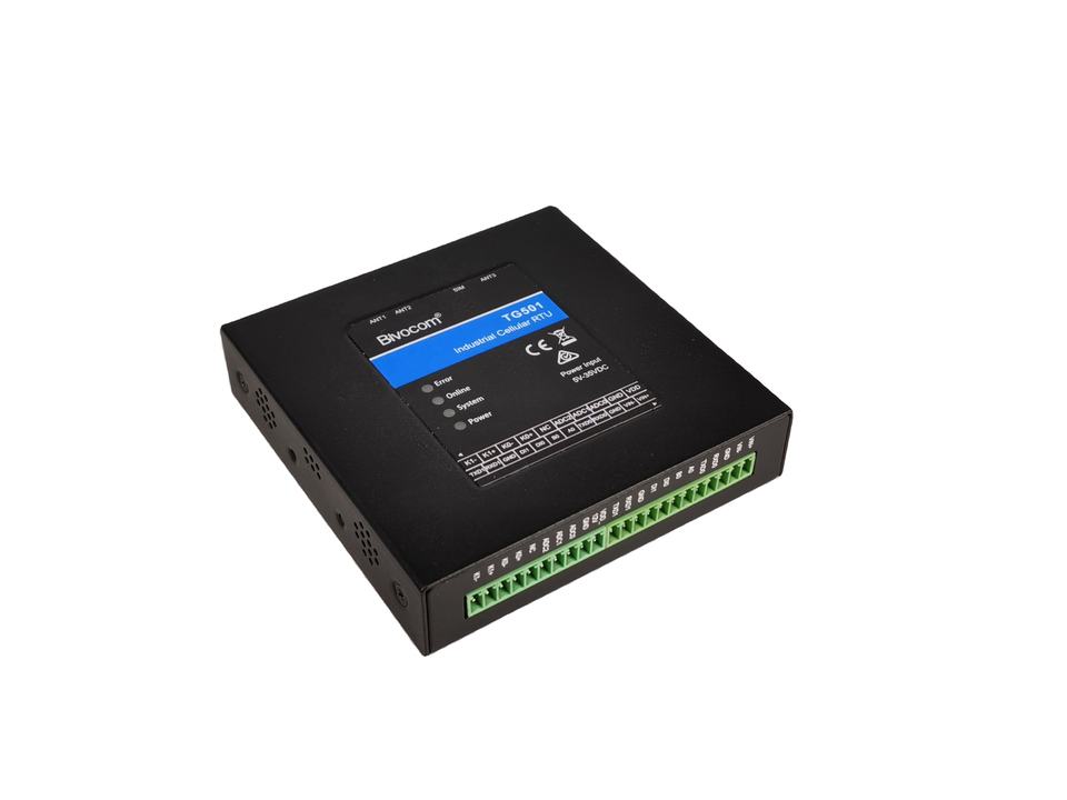 4G Mini RTU with RS232, RS485, and Power Output for Gas & Wastewater