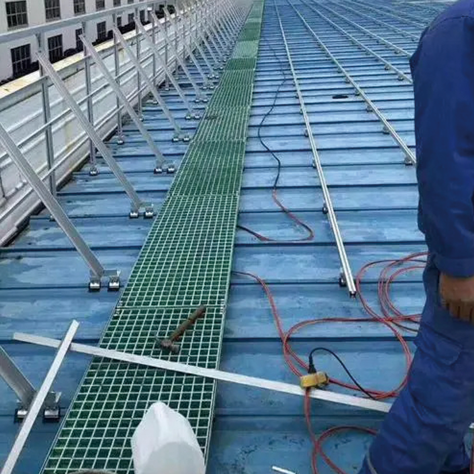 Mesh 38 X 38 Modular FRP Grating Corrosion-Resistant FRP Grating ...