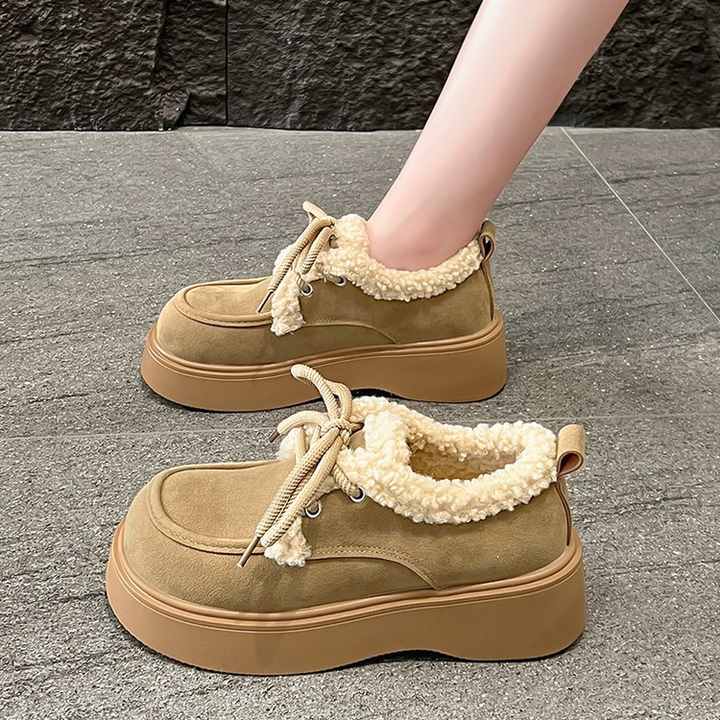 Winter Mary Jane Peep Toe Garden Shoes With PVC Sole and Synthetic ...