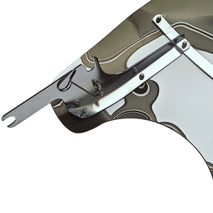 Polycarbonate Motorcycle Windshield - Hard Coated & Aerodynamic Design