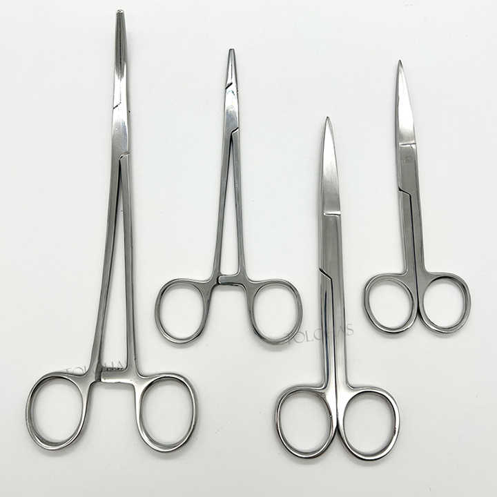 LHIHF Surgical Stainless Steel Hemostatic Forceps Dental Surgical Hold ...