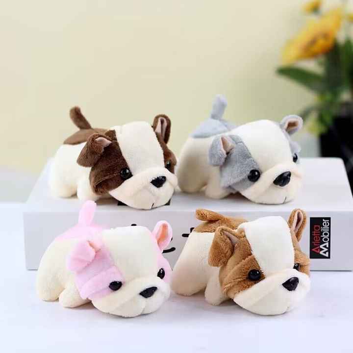 Wholesale Stuffed Dog Plush Keychain Kids Gift Bag Charms Ornament Key ...