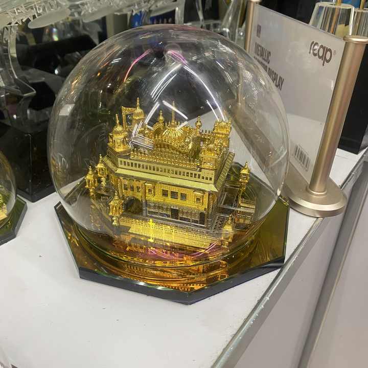 Golden Temple Sikh Sikhism Model Temple Religious Gifts Crystal ...