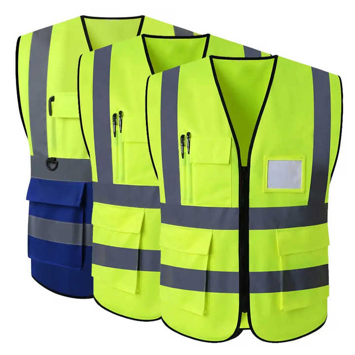 High Visibility Safety Vests - Secure and Customizable