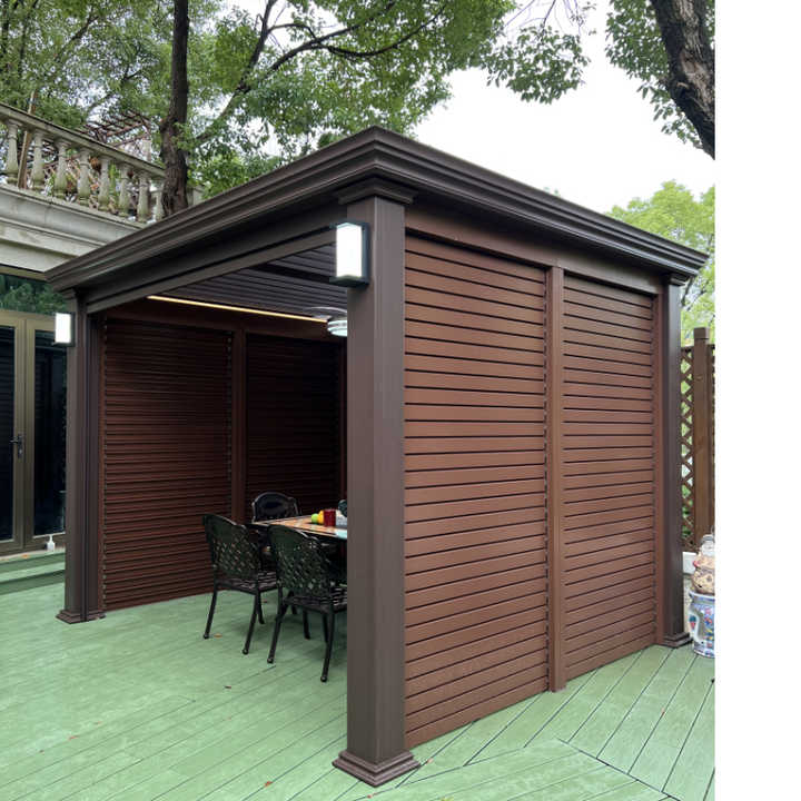 Factory Price windows Door Fence Louver Openable Privacy Screen Shutter ...