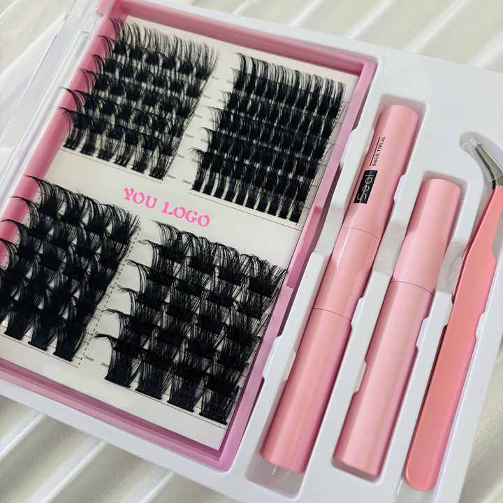 High Quality DIY Lashes - Natural Long Eyelash Extensions