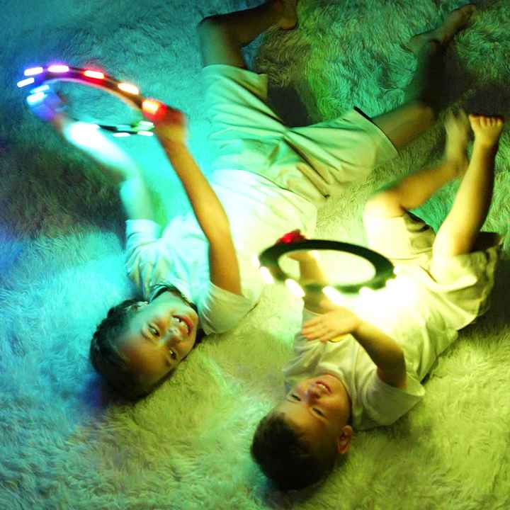 TOSY 12 LED Flying Ring - Bright, Safe, and Fun for Kids