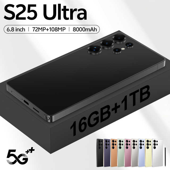 Original S25 Ultra Smartphones 16GB+1TB 5G Dual SIM Mobile Phone with ...