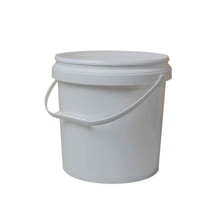 6Liter PP Plastic Bucket Drum Pails Container Bucket With Holder and Lid OEM Color Printing ...