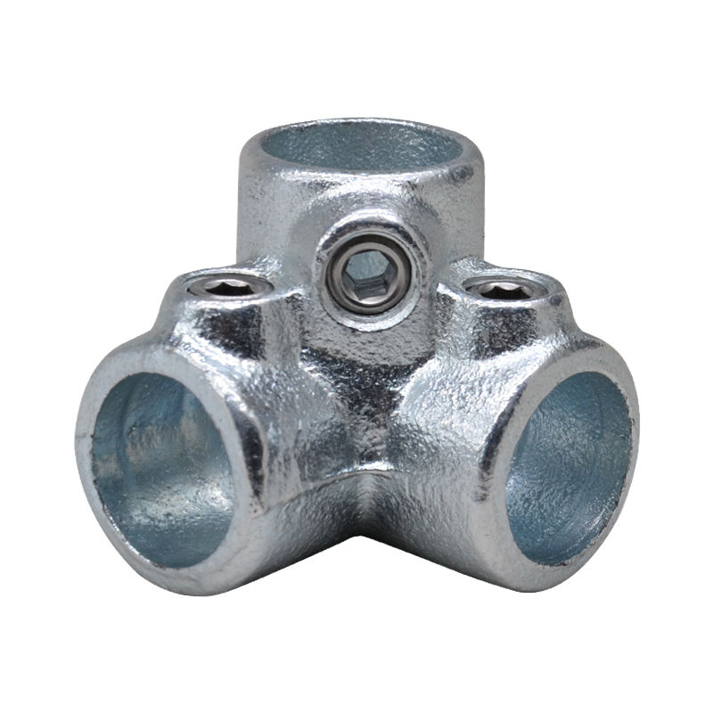 Galvanized Pipe Fitting Tee 3 Way - Malleable Cast Iron