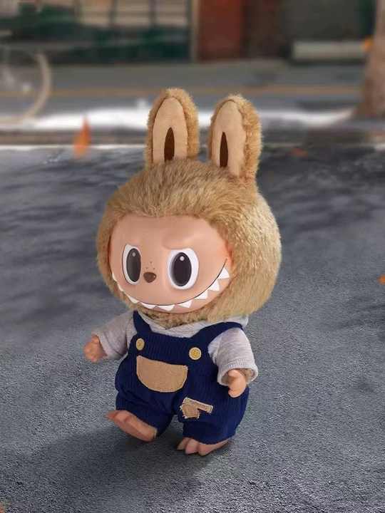 Official Authentic POPMART LABUBU Time to Chill Vinyl Plush Doll for ...