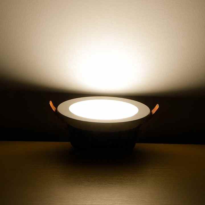 Corridor Led Modern Dimmable Recessed 9w Downlight White Black Anti ...