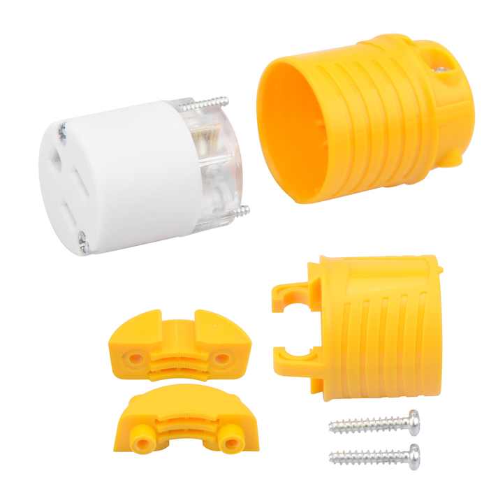 125V 15A Heavy Duty Plastic 12/3 AWG Replacement Receptacle ETL Listed ...
