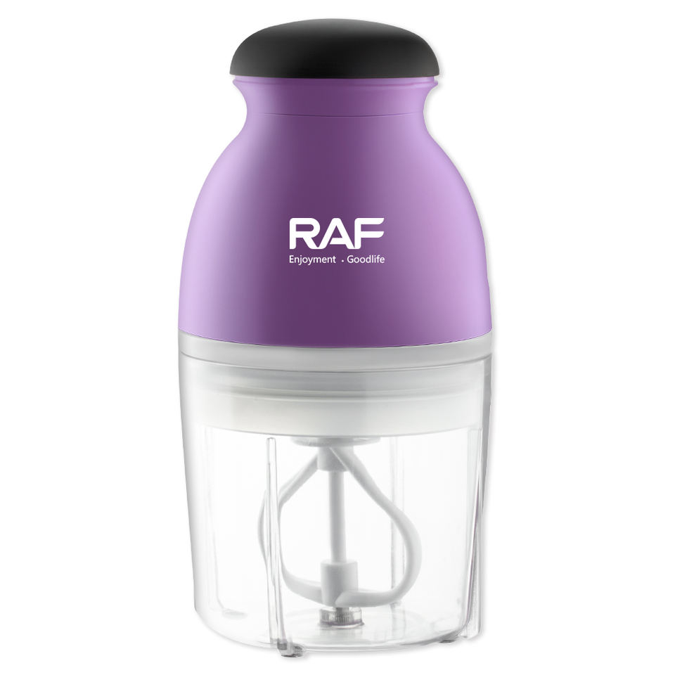 Raf 250W Low Noise Electric Food Chopper Grinder 2 in 1, 1L ...