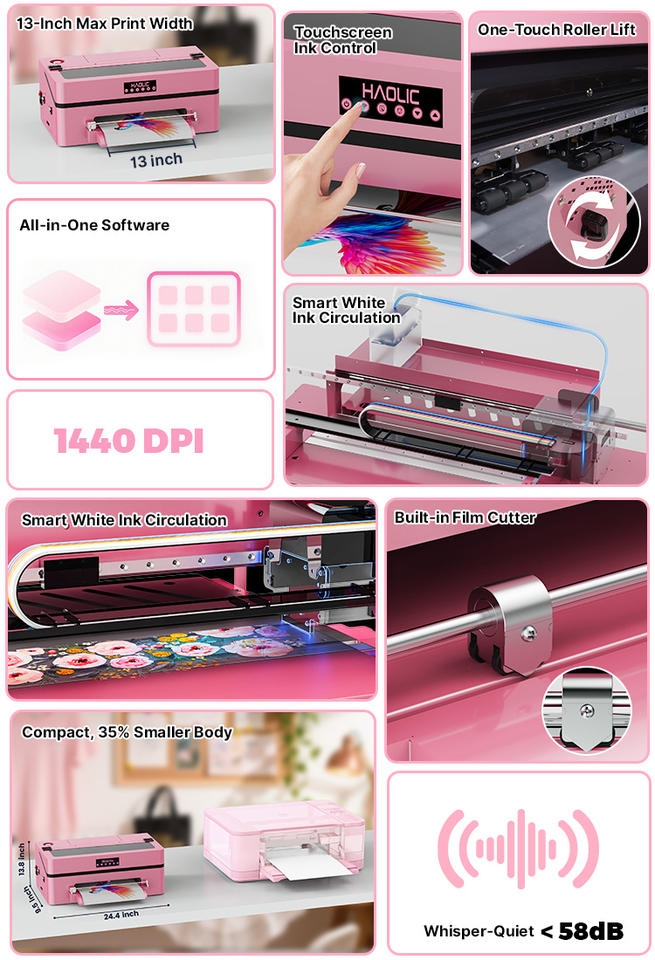 Haolic DTF Printer Custom Dtf Transfers Ready to Press Transfer logo ...