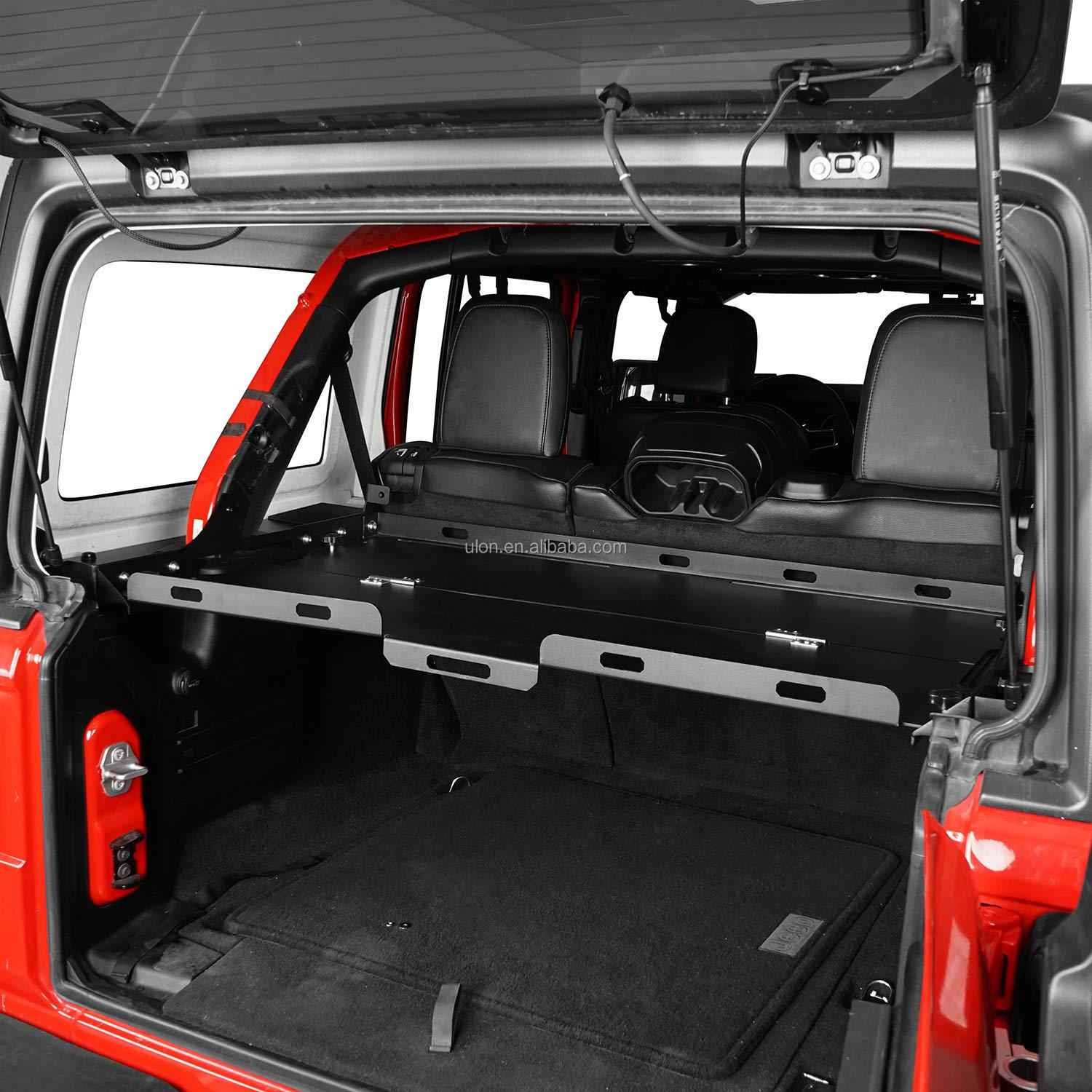 Internal Folding Luggage Rack Compatible with Jeep Wrangler JL 4 Door ...