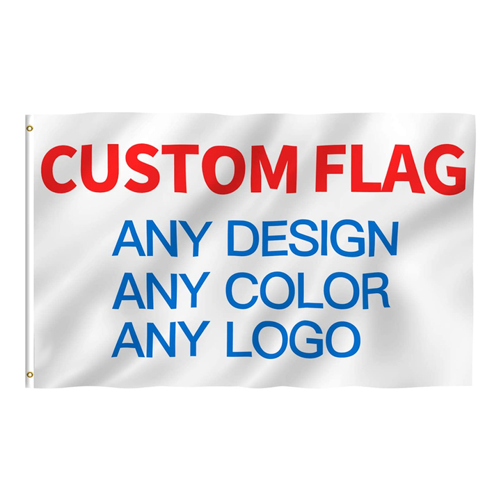 Custom Promotion Flag 3x5ft - Blanco Banner for All Uses