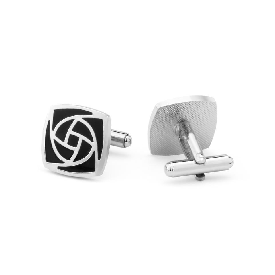 European American Men's Casual Cuff Buckle Fashion Enamel Stainless ...