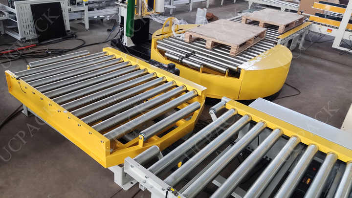 Fully Automatic Pallet Dispenser Pallet Magazine Pallet Supply Stacking ...