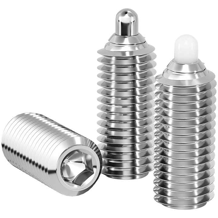 304 Stainless Steel Spring Plunger Cylinder Head Pressure Telescopic ...