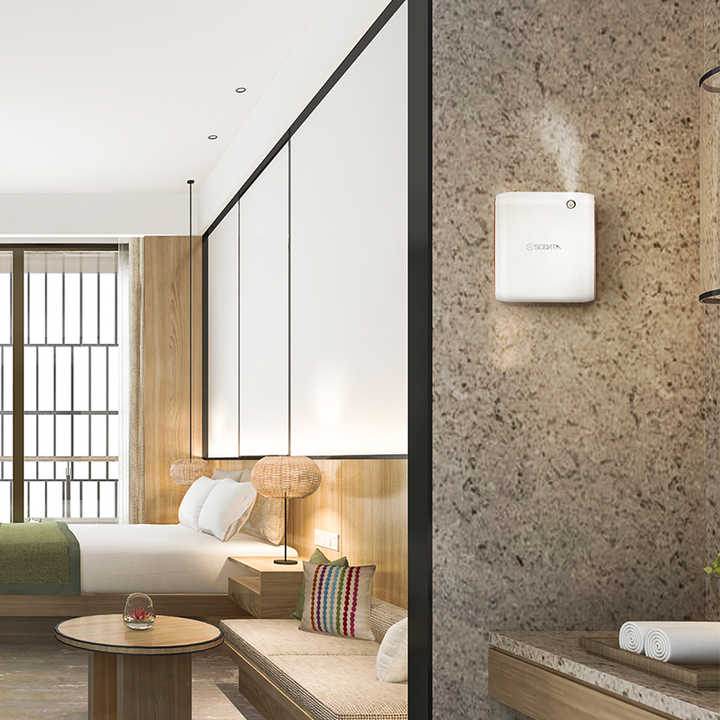 For Commercial Wireless 100ml Wall Mounted Scent Diffuser Machine for ...