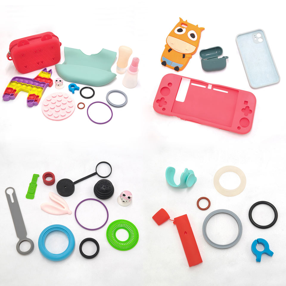 Silicone Rubber Production Custom Liquid Silicone Product Parts OEM/ODM ...