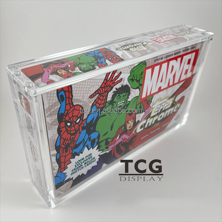 TCG Marvel High-quality A-grade Acrylic Topps Marvel Chrome 2024 Hobby ...