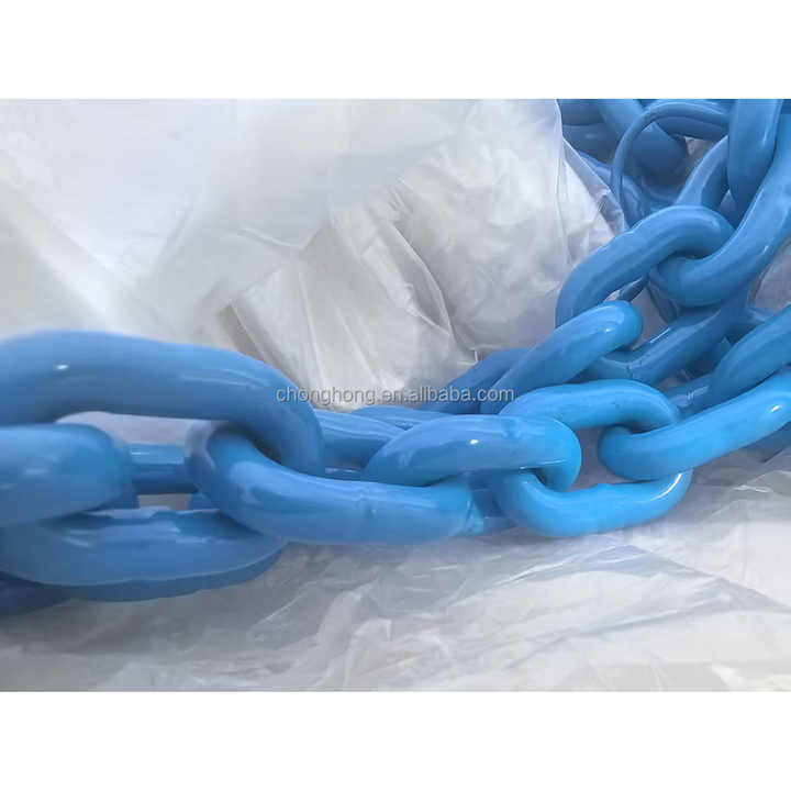 G100 Alloy Steel 8mm Lifting Chains Blue Lacquer Welded Chains G80 ...
