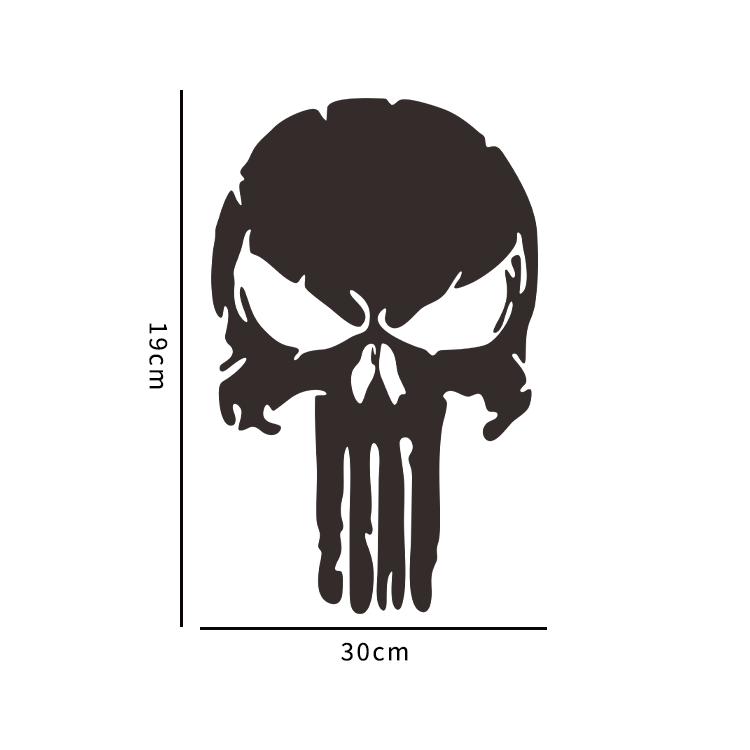 Horror Car Decals and Stickers - Durable and Waterproof