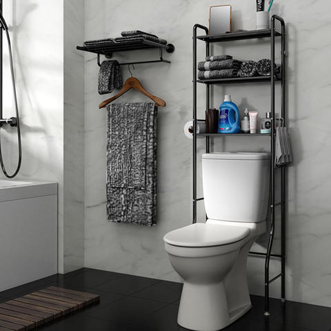 3-layer Bathroom Rack - Sustainable Storage Solutions