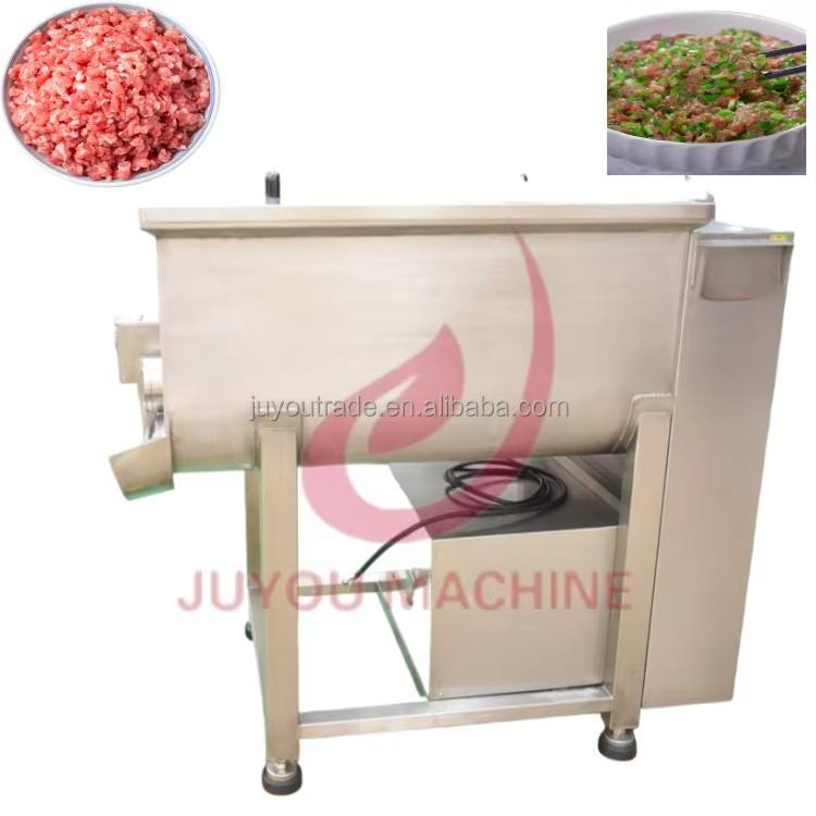 JUYOU Commercial Industrial Automatic High Efficiency Meat Stuff Mixer ...