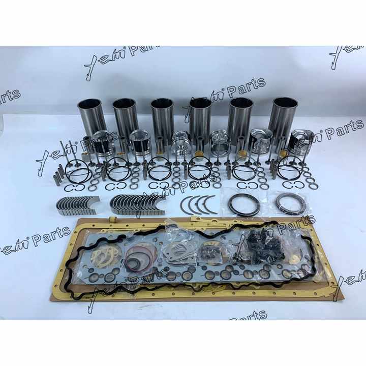 DL06 Rebuild Kit With Valves Engine Bearings Cylinder Liner Full Gasket ...