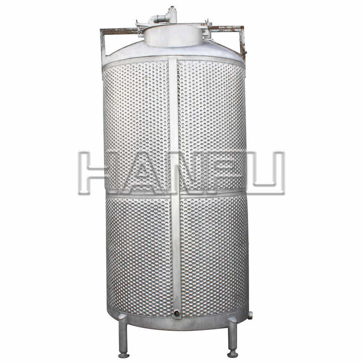 Stainless Steel Dimple Jacket Fermentation Tanks for Beer