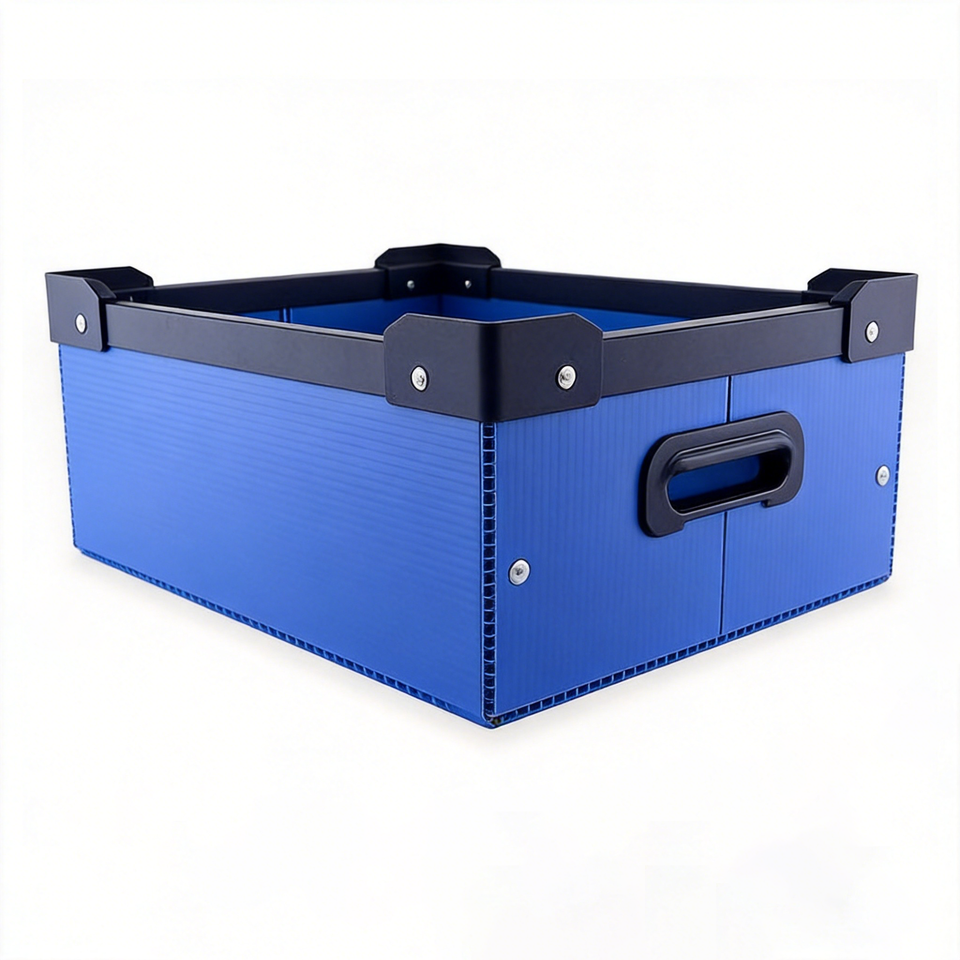 Bule pp Corrugated Plastic Skeleton Boxes Corrugated Plastic Drawer Box ...