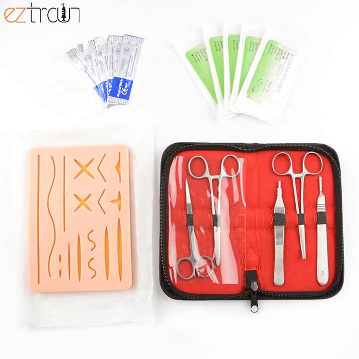 Medical Suture Practice Kit with Suture Tools Suture Pads for Students ...