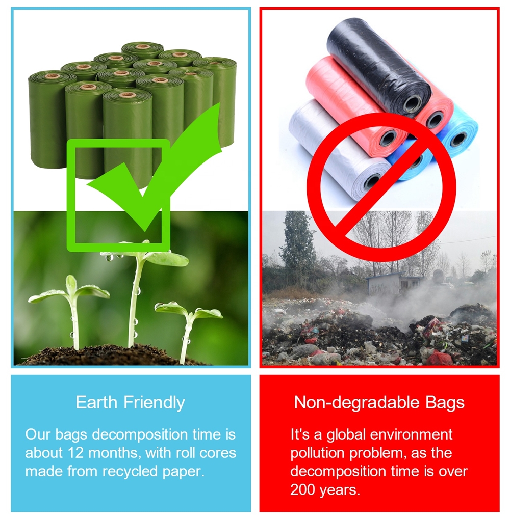 Fuente de bolsas de caca de perro biodegradables de alta calidad ...