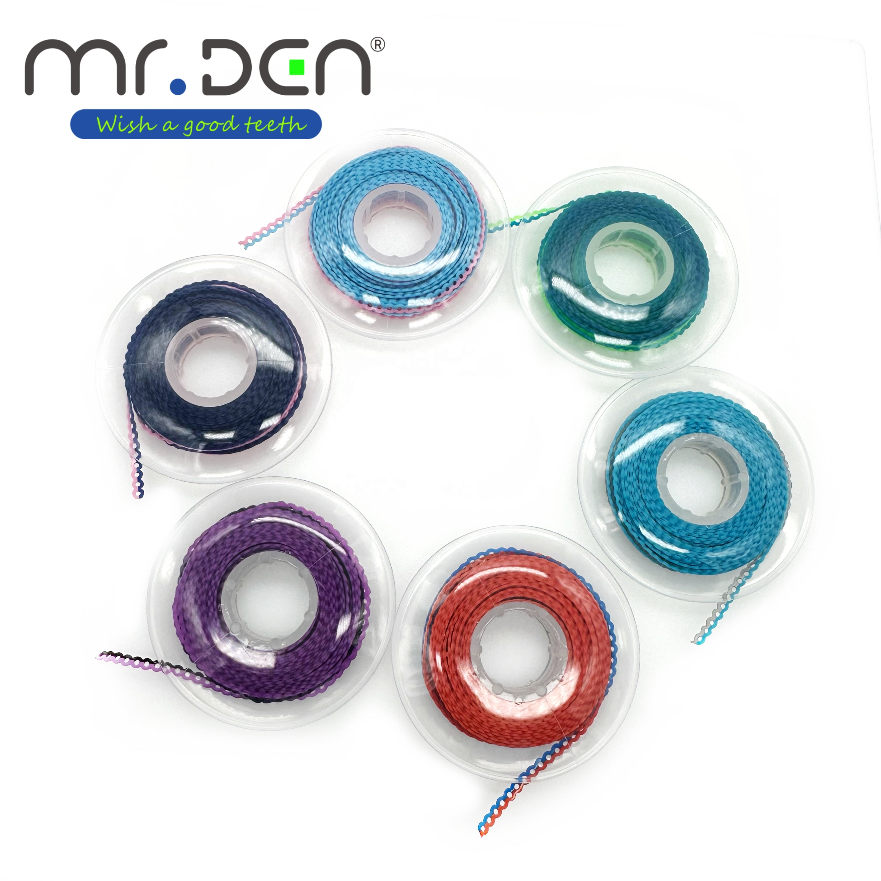 Rubber Bands for Braces - 1040 Pcs Colorful Elastic Ties