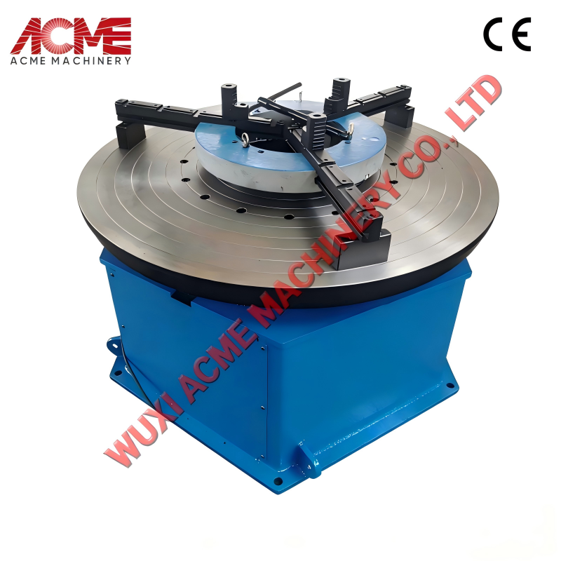 Multi-function Worm Gear Servo-driven Welding Positioner Turntable with ...
