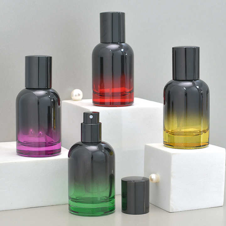 ANLN Luxury Cylinder Gradient Glass Perfume Spay Bottle 30ml Empty ...