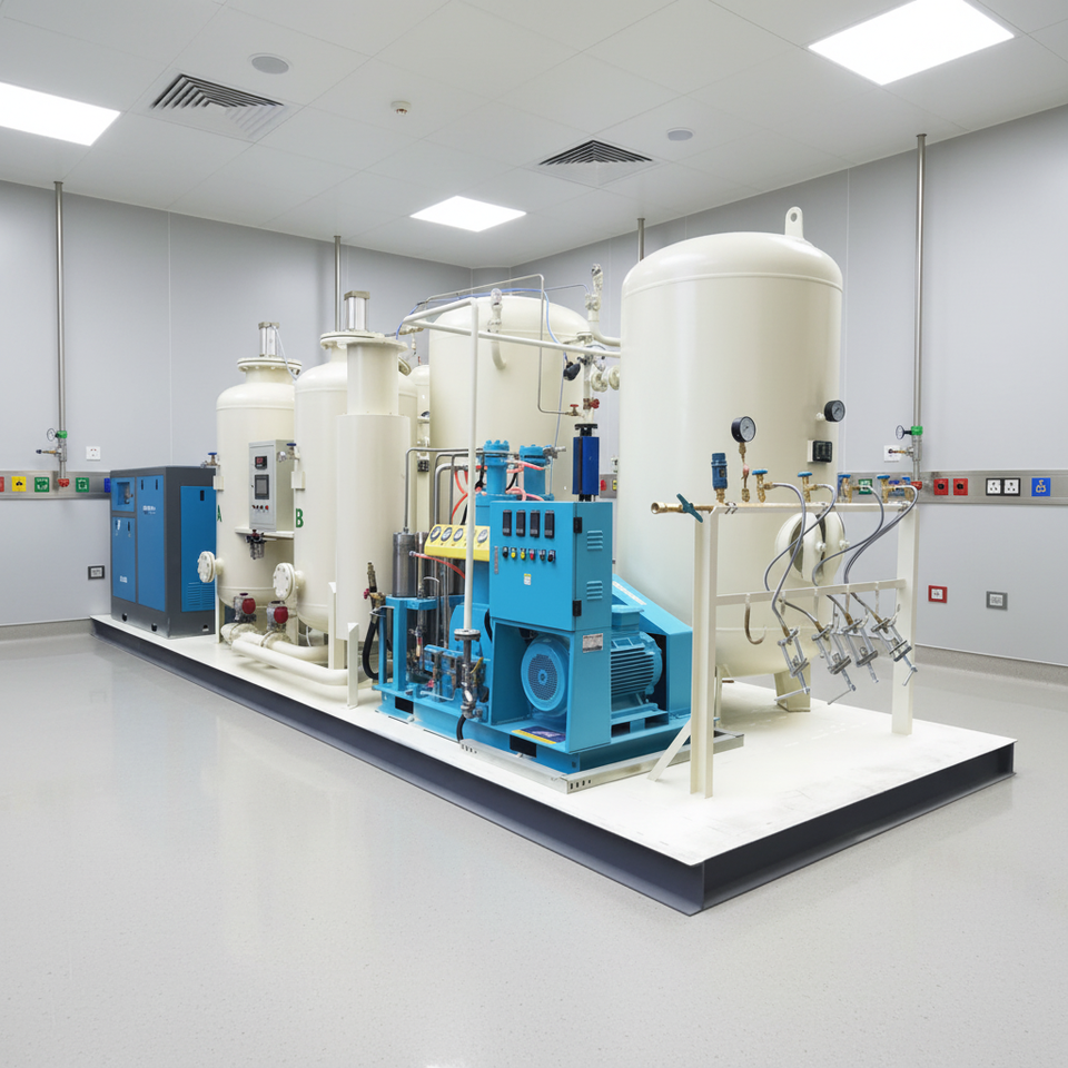 Chenrui Industrial Oxygen Generator Gas Generation Equipment with PLC ...