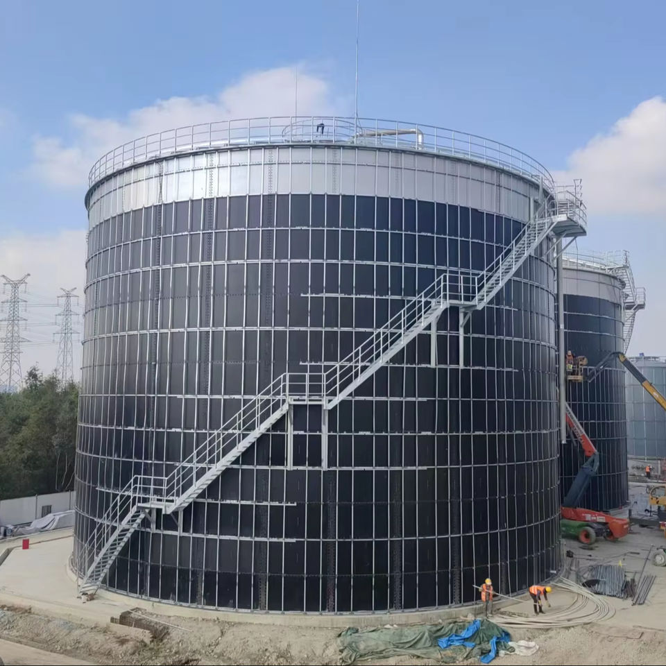 Schumann 4000m3 Bolted Steel Biogas Digester - Eco-friendly