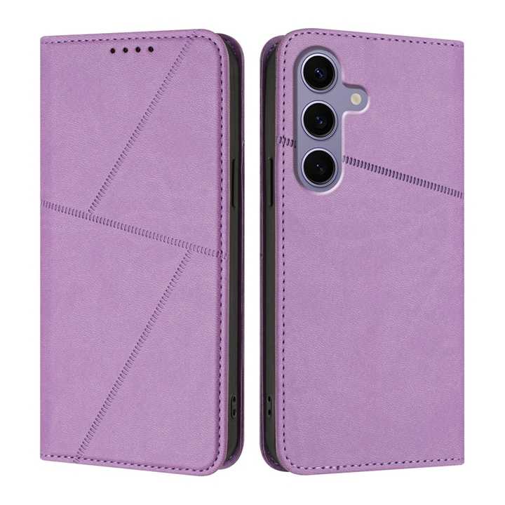 Magnetic Flip Leather Case for Samsung Galaxy S25 Ultra S24 Plus S23 FE A16 A06 A26 A56 A36 A15 ...